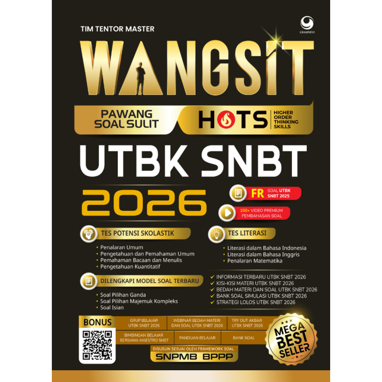 Jual RBS Buku WANGSIT (PAWANG SOAL SULIT) HOTS UTBK SNBT 2026 - TIM TENTOR MASTER | Shopee Indonesia