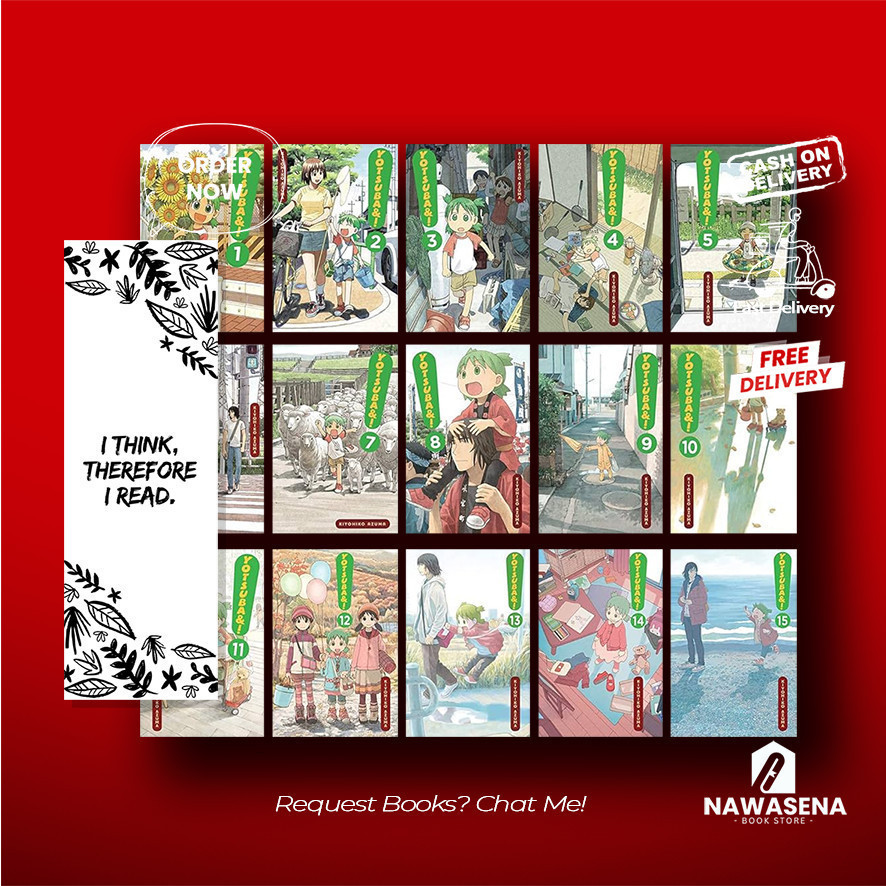 Jual Yotsuba (Manga / Komik) by Kiyohiko Azuma (15 book series ...