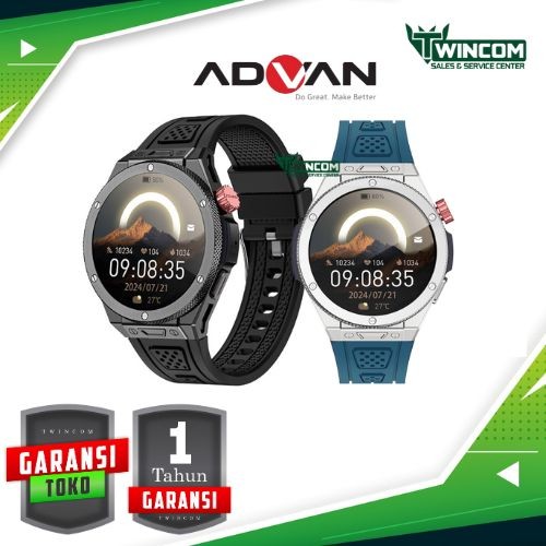 Jual ADVAN Smartwatch On Posh GPS Smart Ai Assistant Amoled 1.43 ...