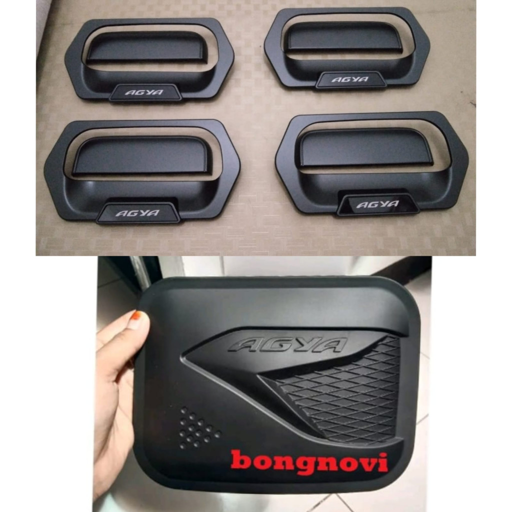 Jual paket outer handle +tank cover mobil tulisan agya | Shopee Indonesia