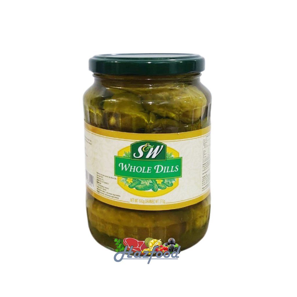Jual SW Gherkin Whole Dills 680 gram - Acar Timun | Shopee Indonesia