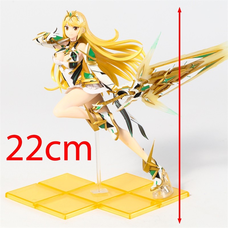 Jual Xenoblade Chronicles 2 Hikari Mythra / Pyra Homura Figurine PVC ...