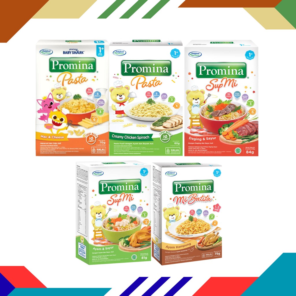 Jual Promina Sup Mie Pasta Mi Batita Mac And Cheese Instant untuk Anak ...
