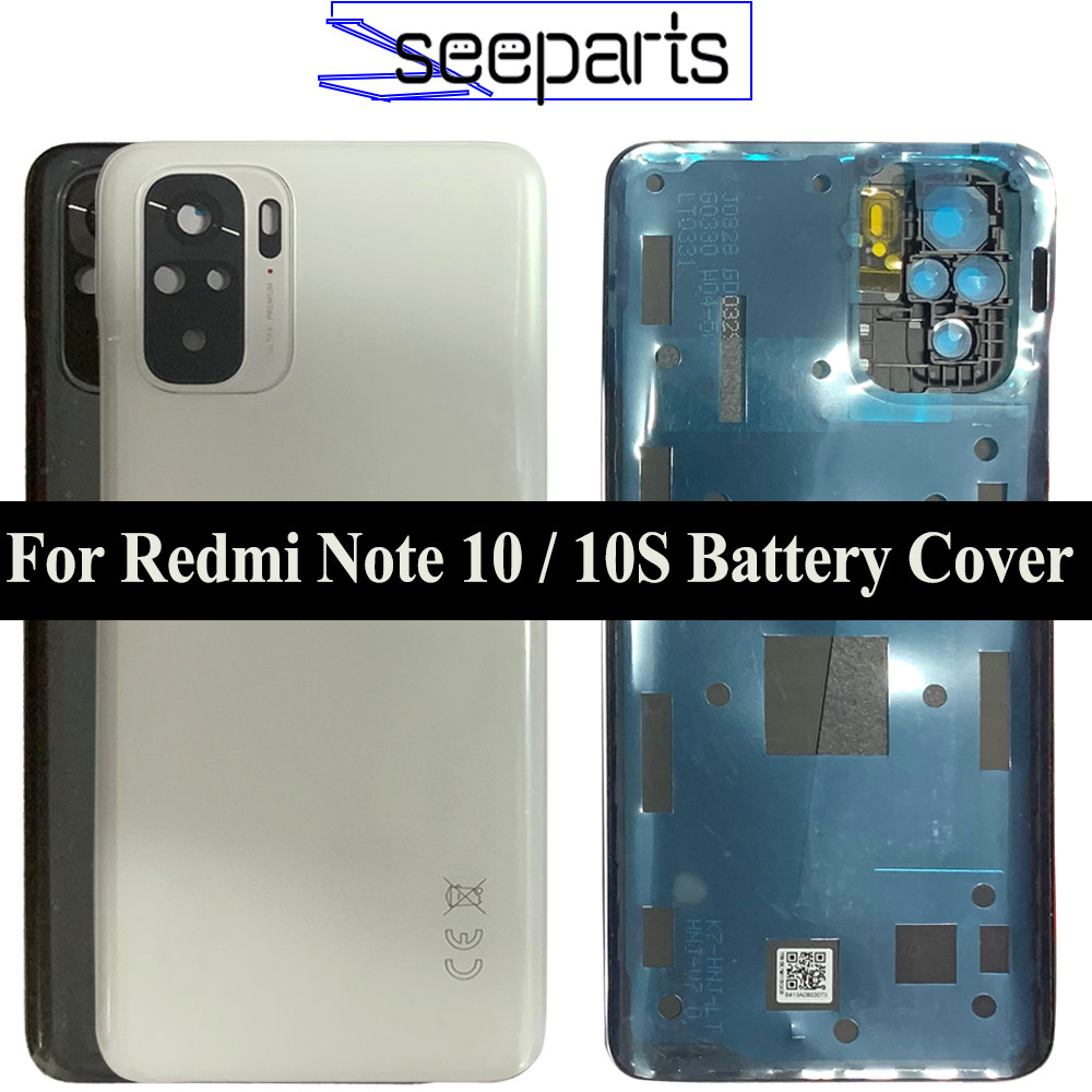 Jual New Cover For Xiaomi Redmi Note 10 Back Housing Back Battery Cover ...