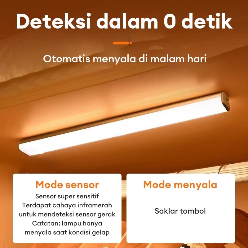 Jual Starshine Lampu Sensor Gerak Magnetic Otomatis Motion Sensor Lampu ...