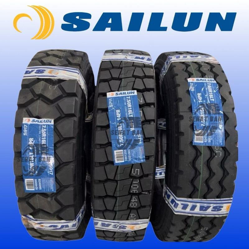 Jual BAN TRUK KAWAT SAILUN 750 16 SET (BAN LUAR + BAN DALAM + FLAP ...
