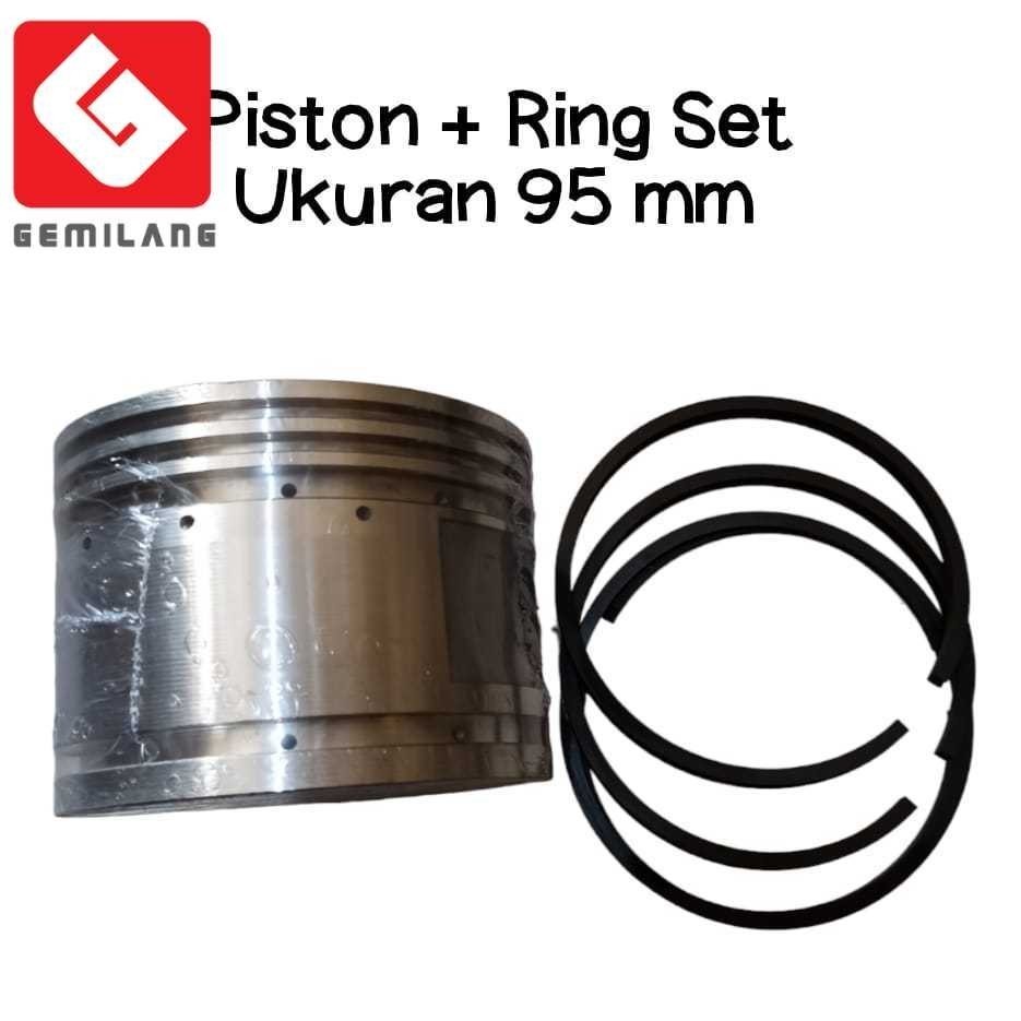 Jual Paket Piston + Ring Piston Kompresor Ukuran 95 mm | Shopee Indonesia