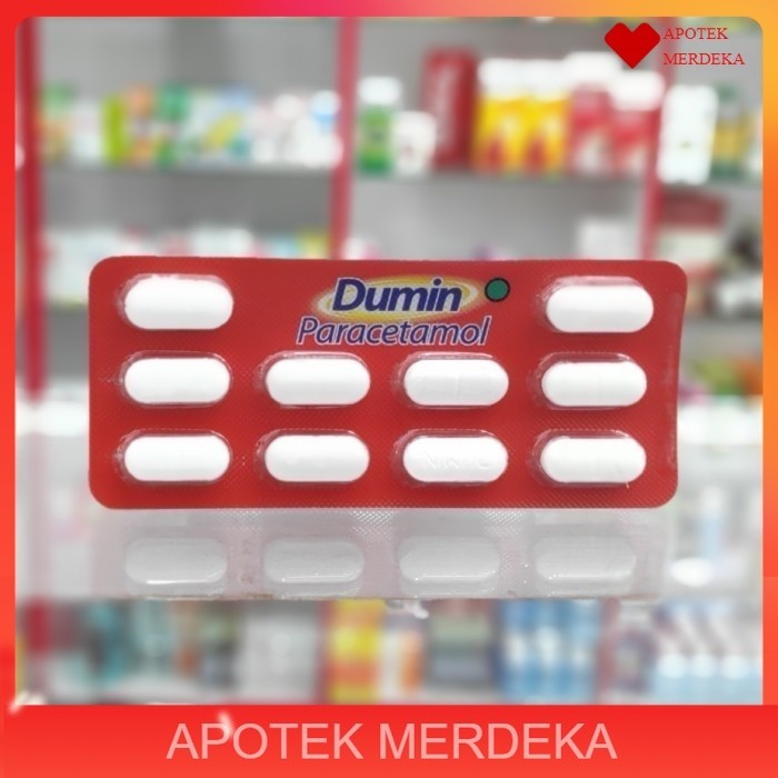 Jual dumin paracetamol strip 10 tablet / obat demam | Shopee Indonesia
