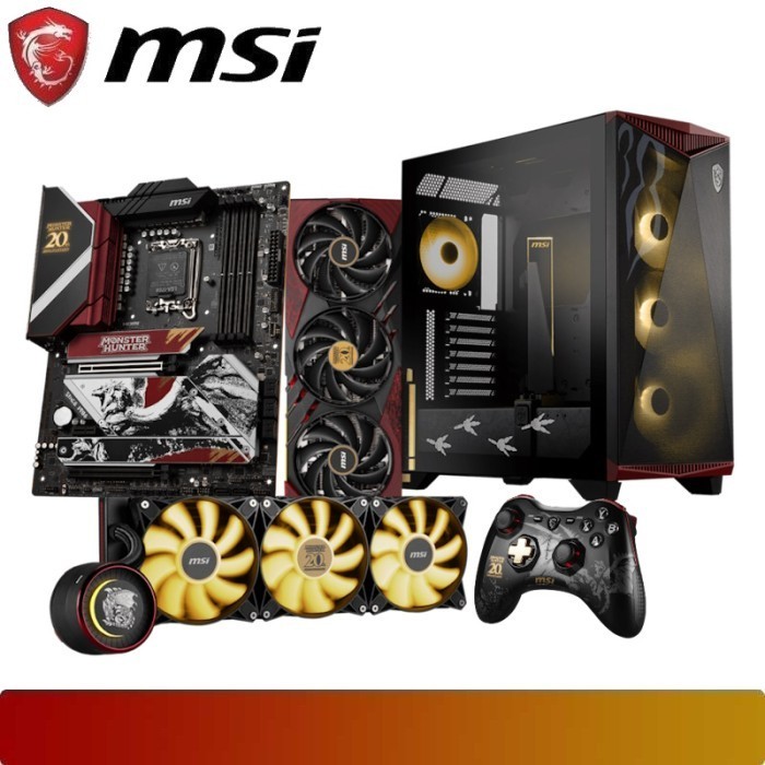 Jual Bundle MSI X MONSTER HUNTER 20th ANNIVERSARY LIMITED Edition ...