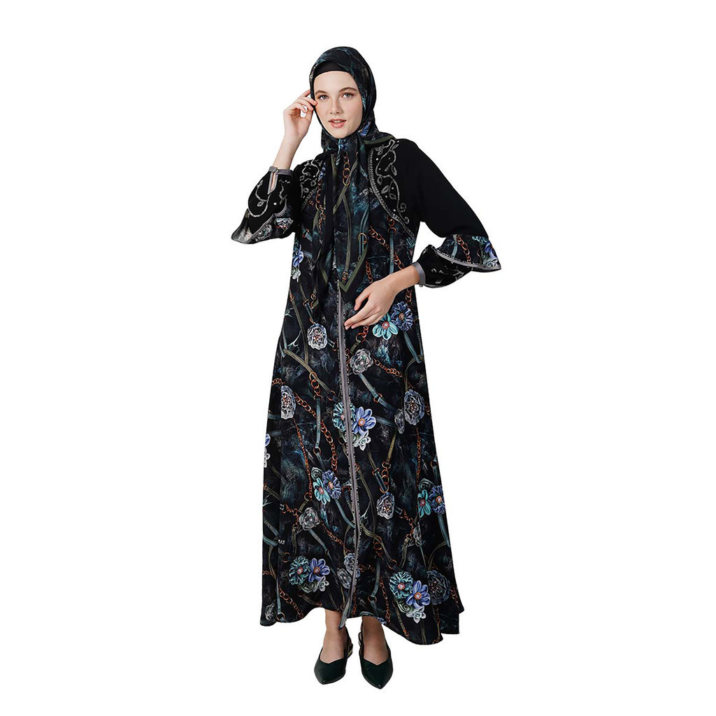 Jual HIKMAT A9211-02 - Gamis Abaya Premium | Shopee Indonesia