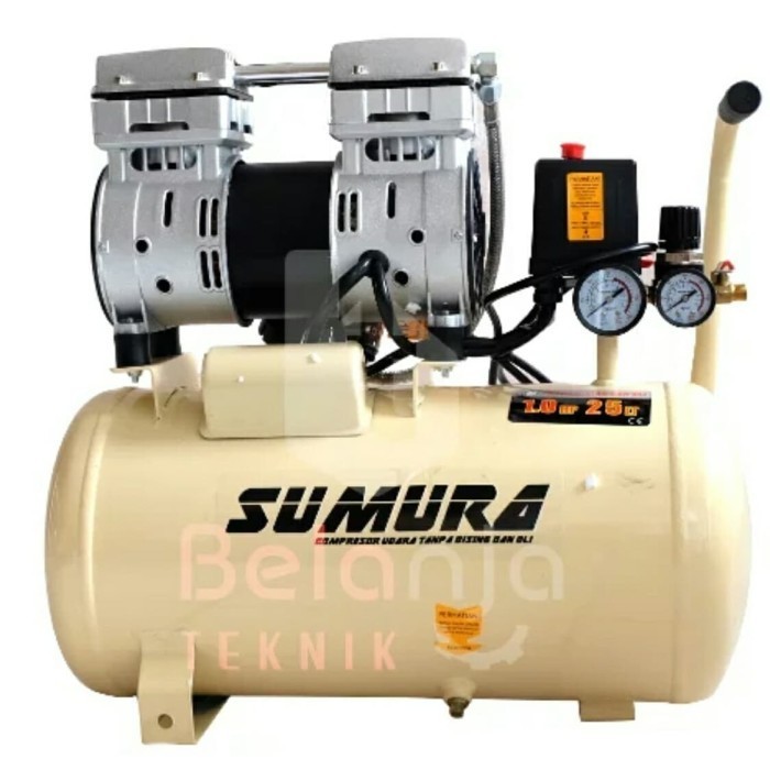 Jual Kompresor Angin Oilless 1 Hp sumura kompressor udara oilles ...