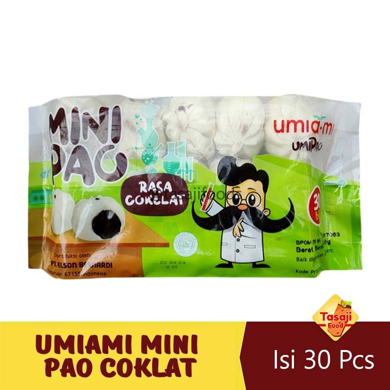 Jual Umiami Mini Pao Coklat 480gr isi 30 Pcs Bakpao Mini Frozen ...