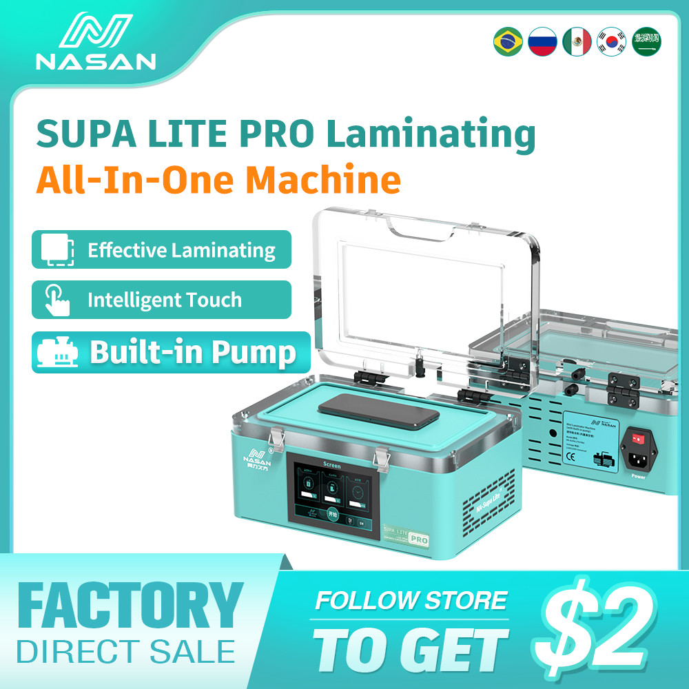 Jual NASAN SUPA LITE PRO LCD OCA Laminate Machine For Flat Screen Watch ...