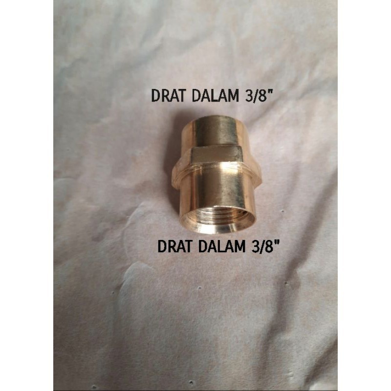 Jual Double neple drat dalam / sok drat dalam/ shock / sock drat/ dobel ...