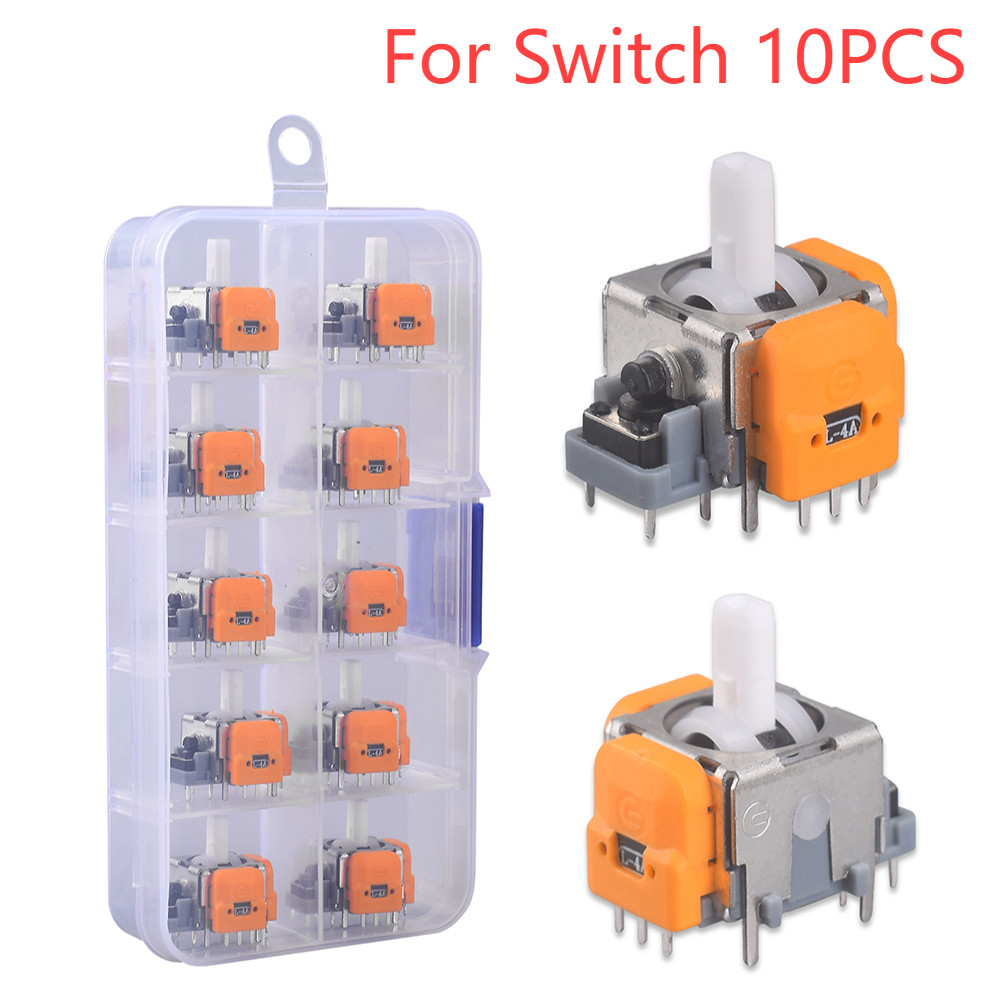 Jual 10PCS 3D Hall Effect Module for PS4/PS5/Xbox/Switch Sensor ...