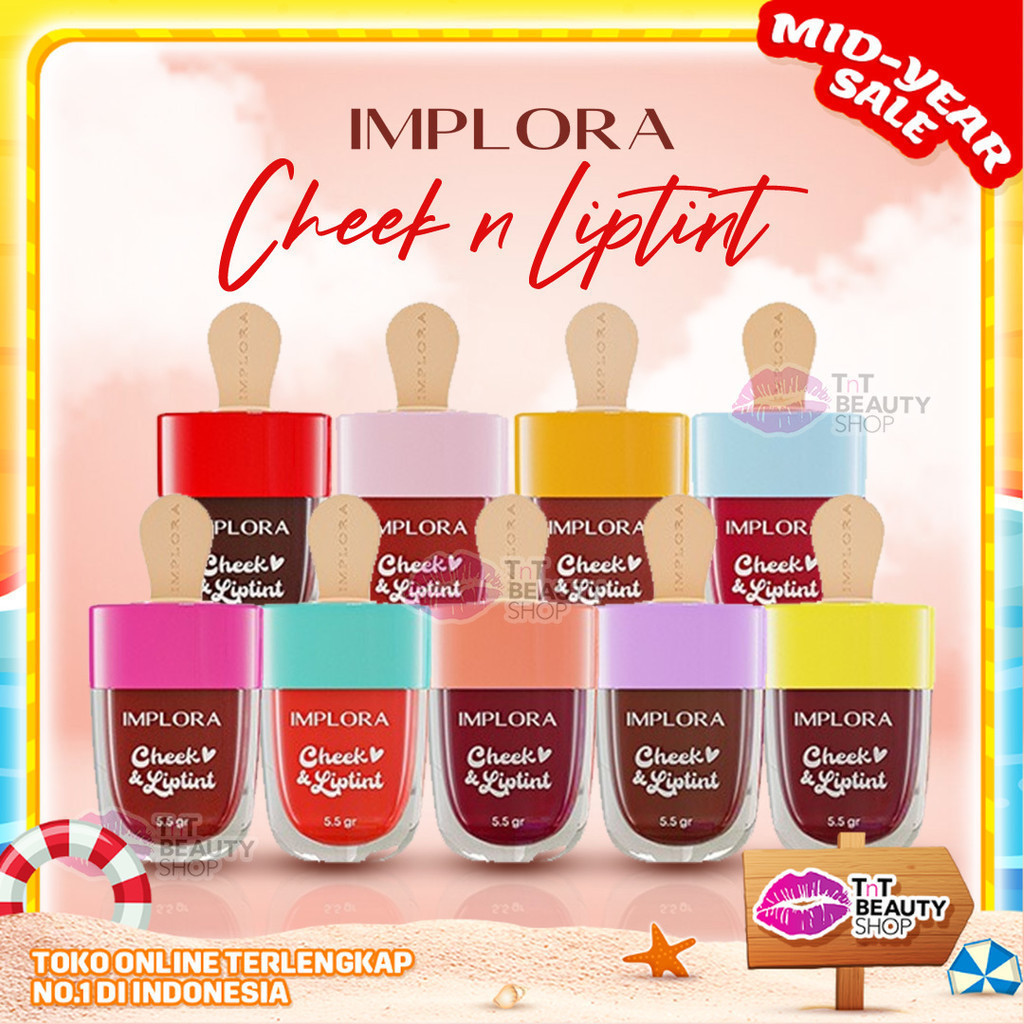 Jual Implora Cheek and Lip Tint - Liptin Implora | | Shopee Indonesia