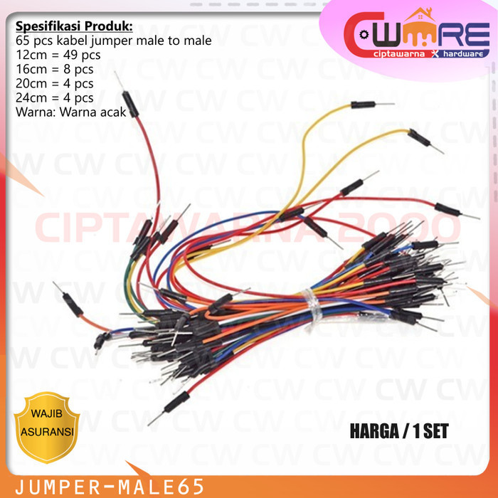 Jual Cable Kabel Jumper Listrik Set Kecil Dupont Breadboard Protoboard ...