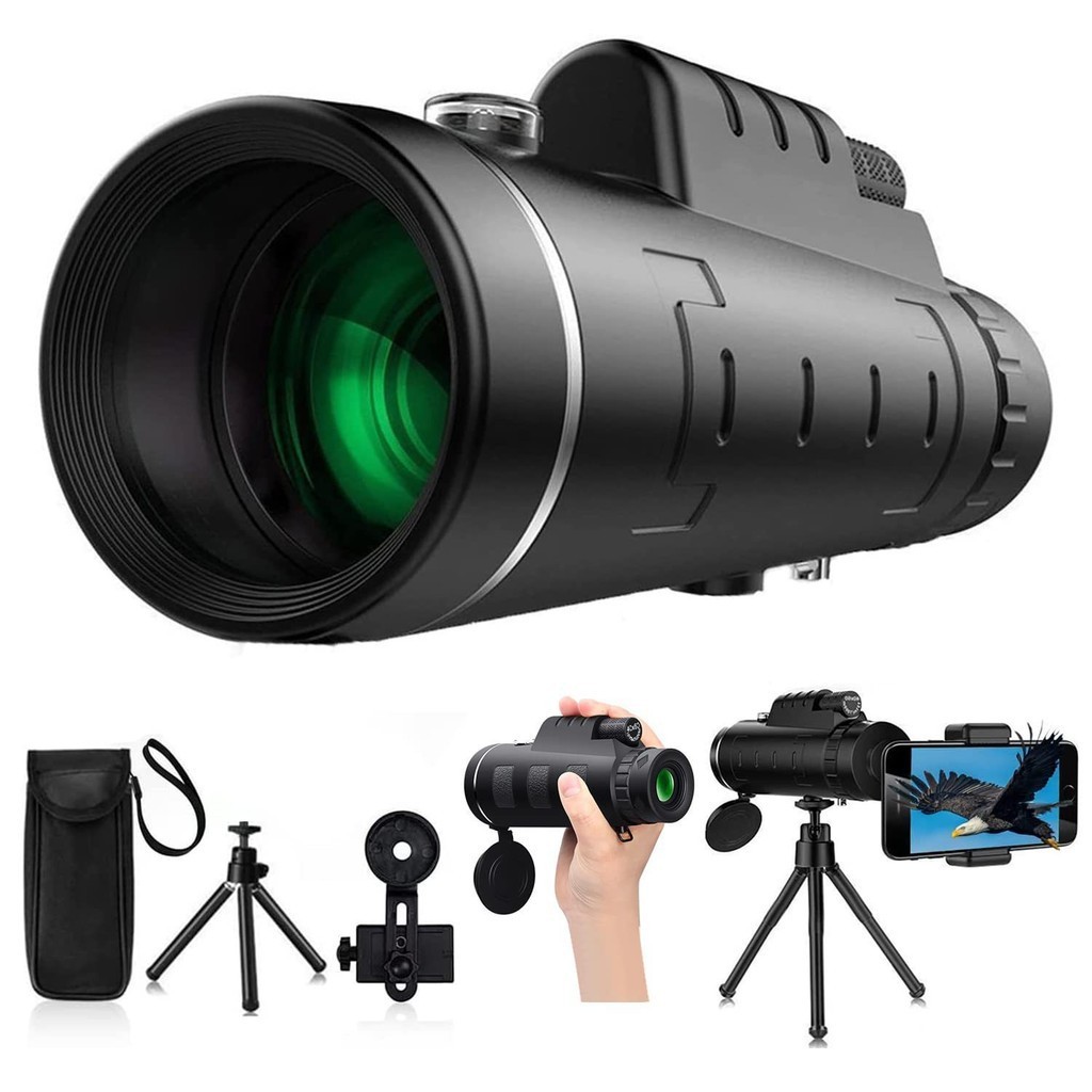 Jual 40X60 Military Zoom HD Powerful Binoculars Long Range Portable ...