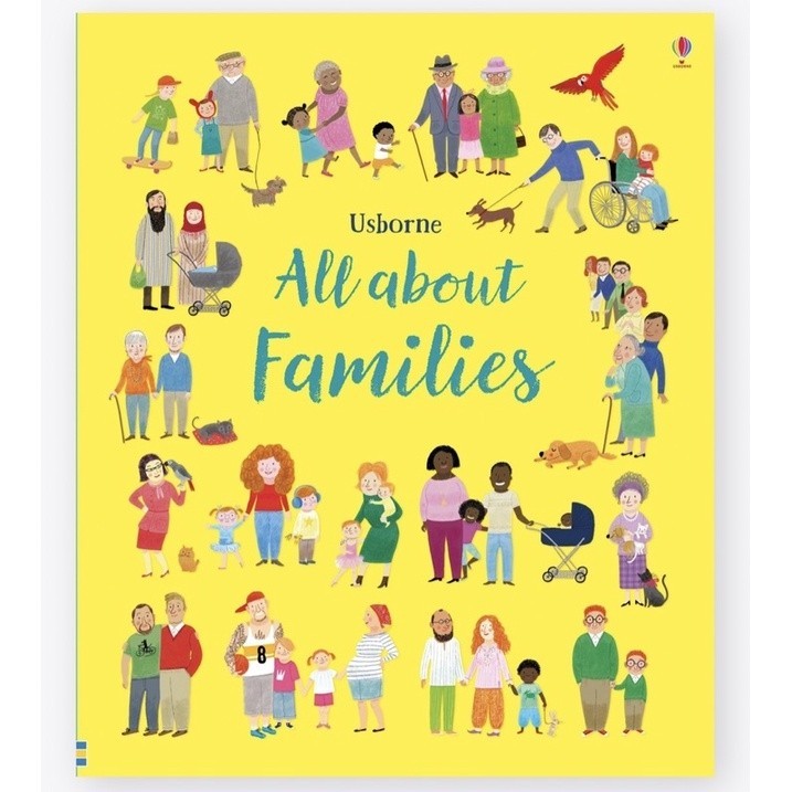 Jual [ABCKIDS] Usborne All About Families - Imported Education Children ...