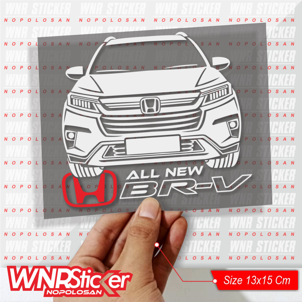 Jual Stiker Mobil All New Honda BRV 2023 Cocok Untuk Variasi Kaca ...