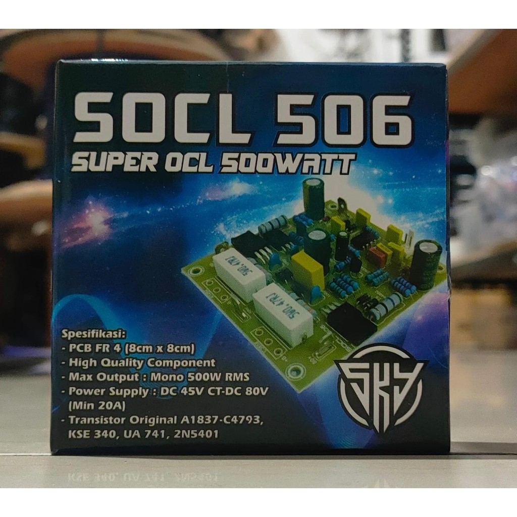 Jual KIT DRIVER SUPER OCL 500 WATT 506 SKY Kit Driver Socl 506 Mono By ...