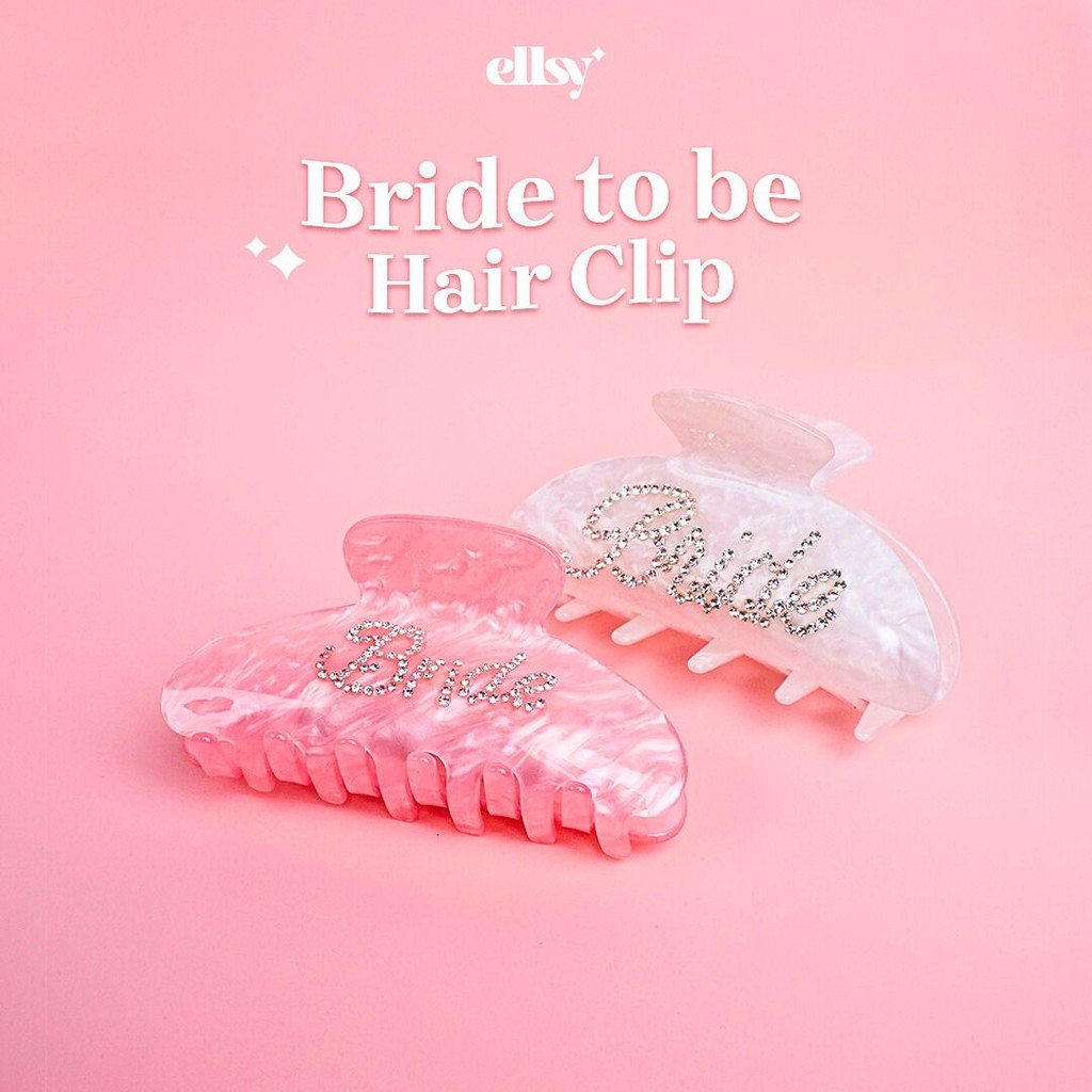 Jual Bride-to-Be Hair Clip | Jepit Rambut Pengantin Kristal Putih ...