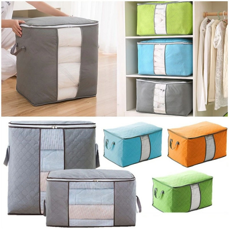 Jual PROMO RD Tempat Penyimpanan Baju Storage Box Organizer Bag Kotak ...