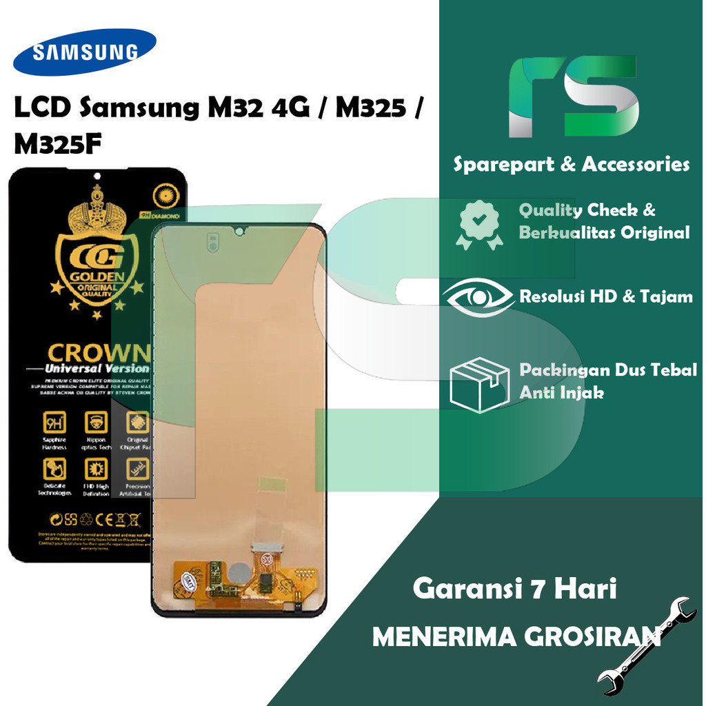 Jual LCD TOUCHSCREEN SAM M32 4G / M325F FULLSET COMPLETE | Shopee Indonesia