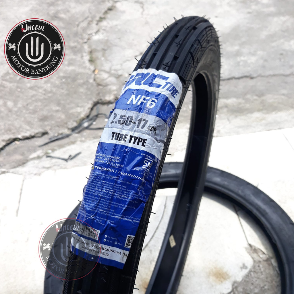 Jual BAN LUAR IRC NF6 NF 6 2.50 17 / BAN LUAR IRC MOTIF LURUS SALUR CLASSIC INOUE | Shopee Indonesia