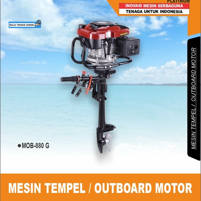 Jual Mesin Perahu Tempel Outboard Matsumoto MOB 880 G | Shopee Indonesia