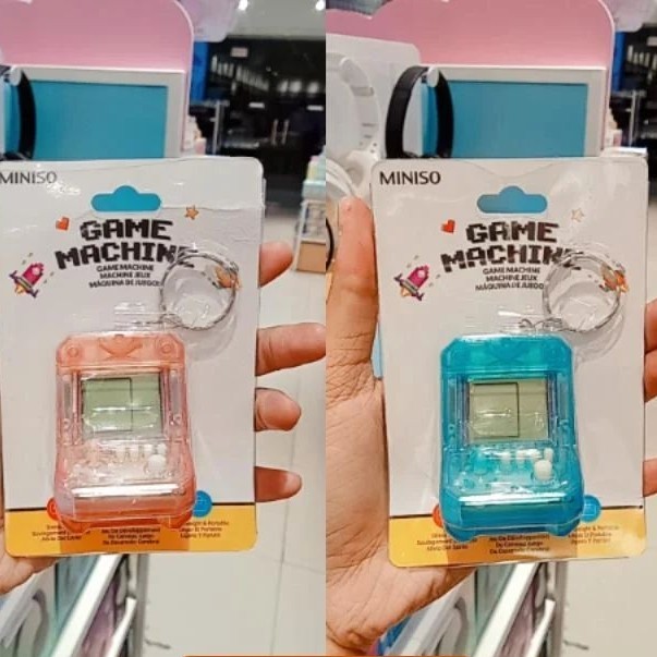Jual MINISO Mini Pocket Game Machine Model: KO06 keychain gantungan ...
