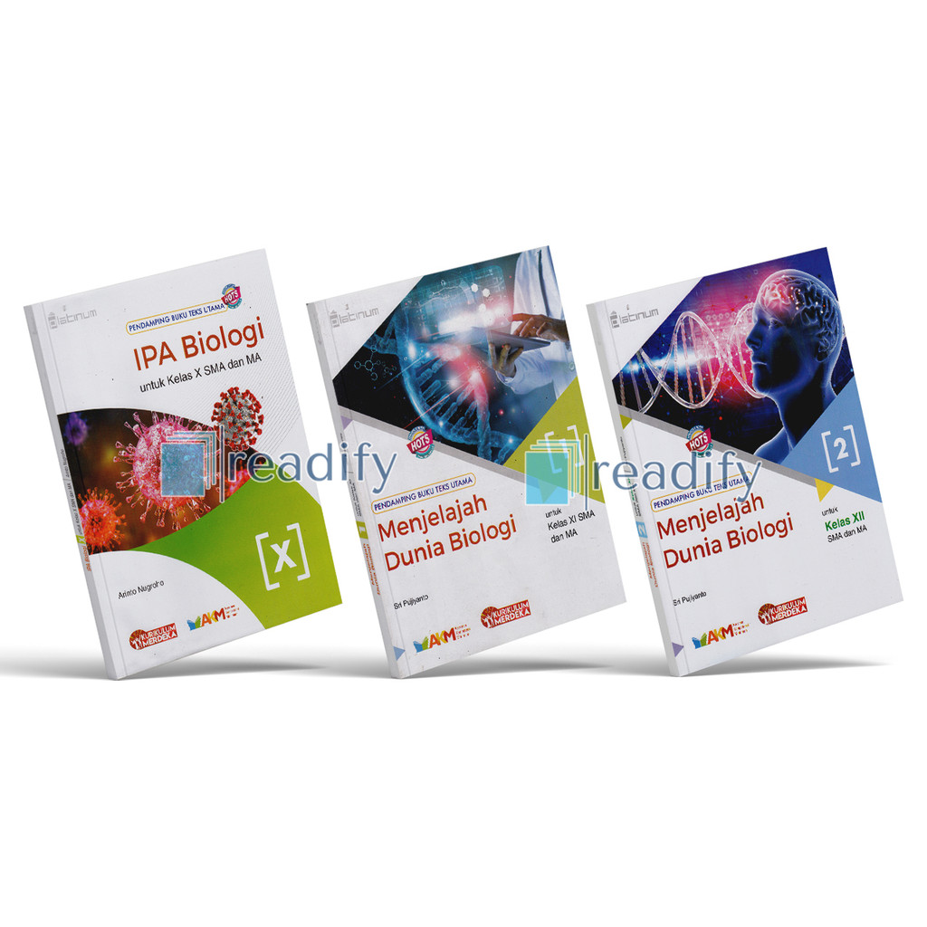 Jual Platinum Menjelajah Dunia Biologi Kelas 10 11 12 SMA/MA Tiga Serangkai Kurikulum Merdeka ...