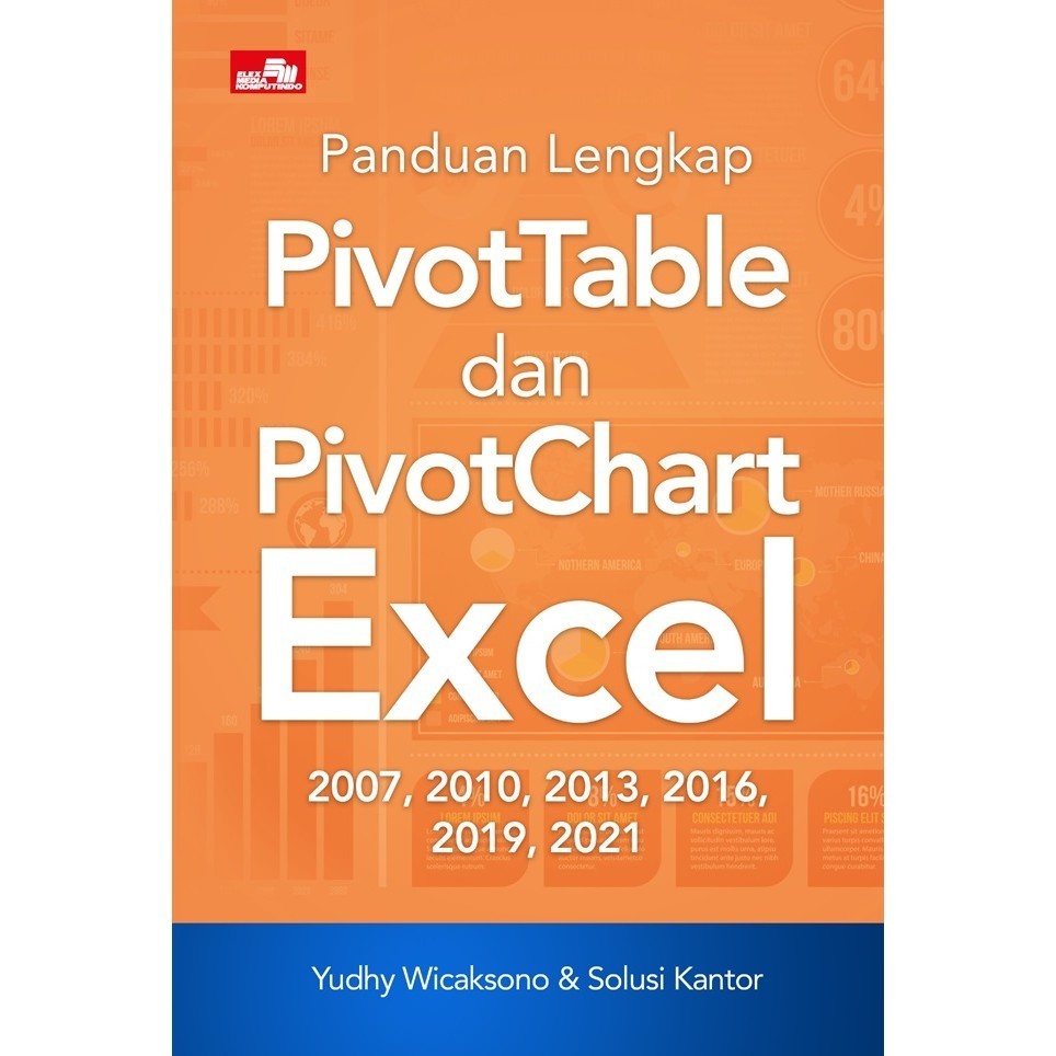 Jual PANDUAN LENGKAP PIVOTTABLE DAN PIVOTCHART EXCEL 2007, 2010, 2013, 2016, 2019, 2021 - YUDHY ...