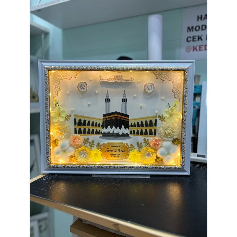 Jual mahar pernikahan ka’bah kabah mekkah mekah islami free lampu ...