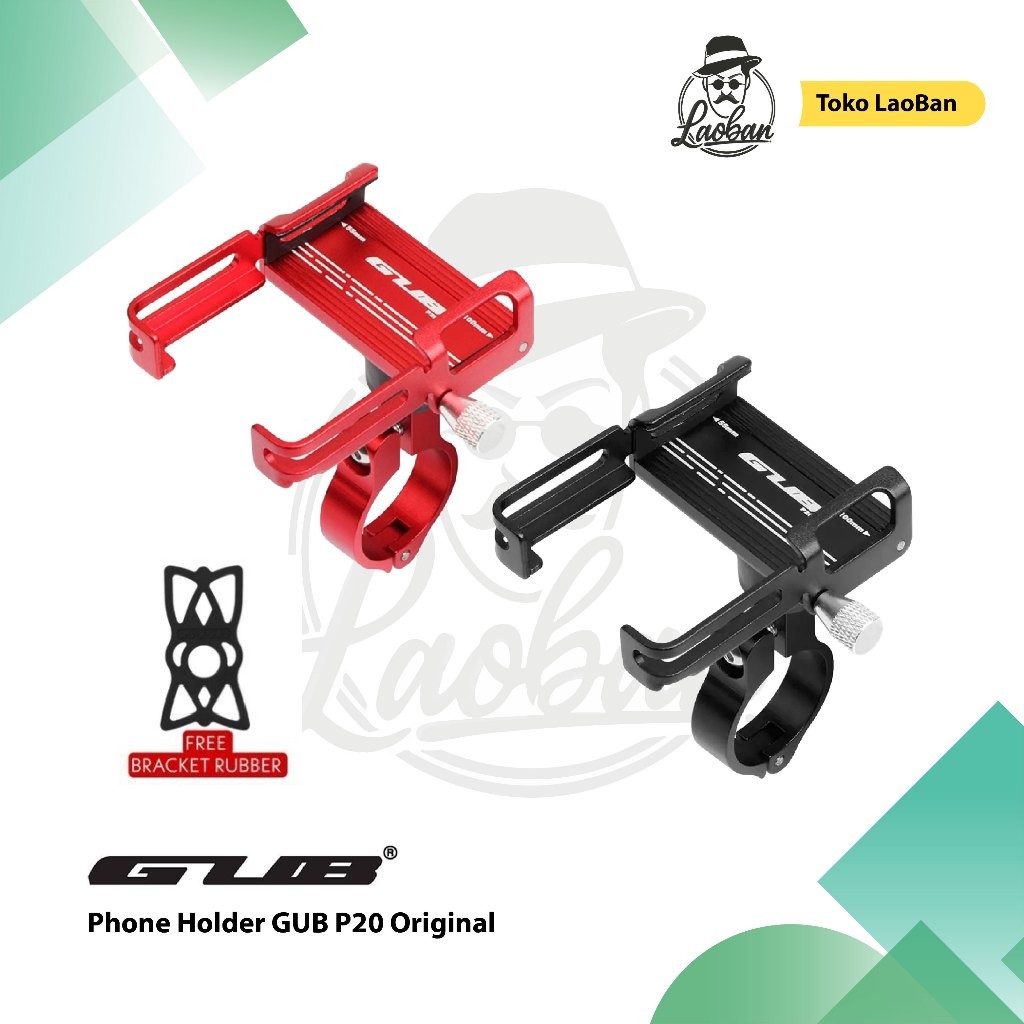 Jual Phone Holder HP GUB P20 Original - Holder Handphone Motor dan ...