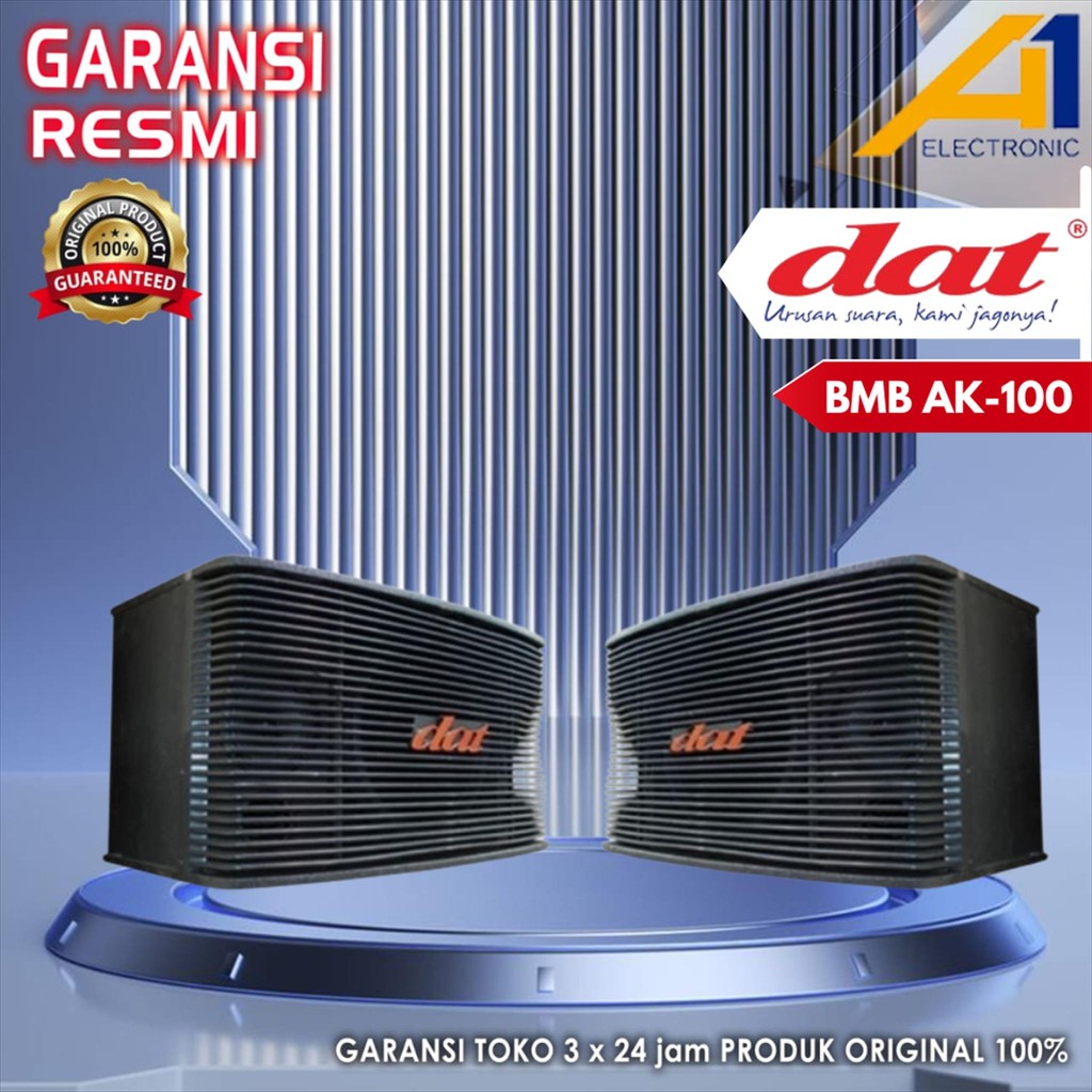 Jual SPEAKER SPIKER PASSIVE PASIF PASIP KARAOKE DAT BMB AK 100 AK100 ...