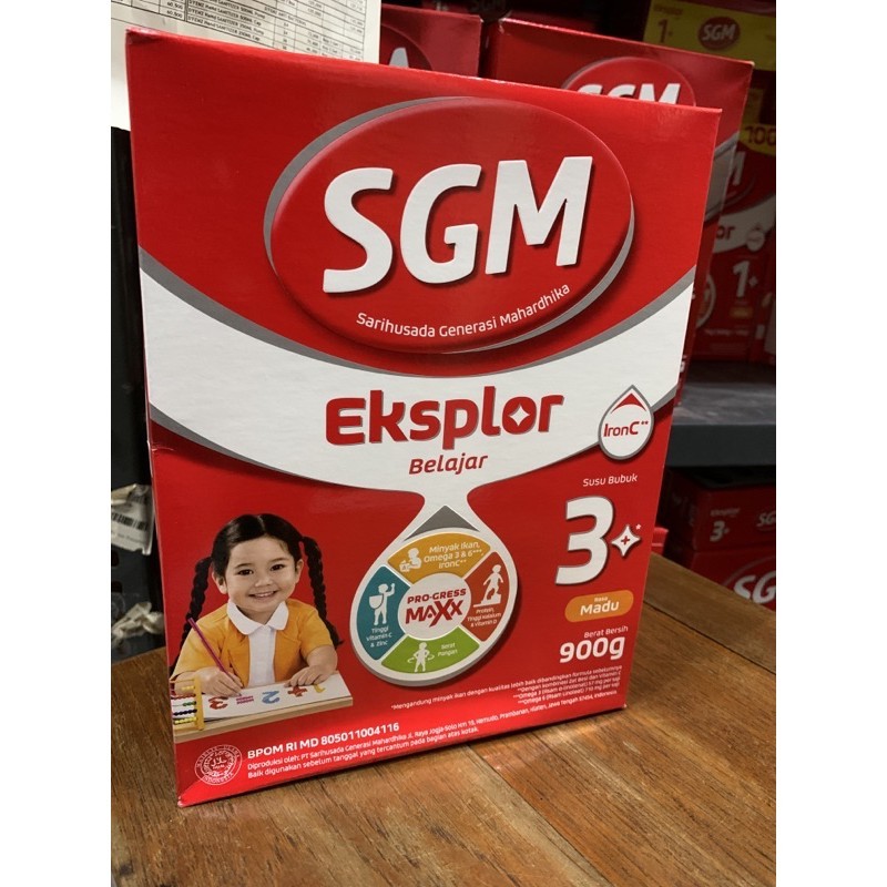 Jual SGM 3+ madu vanila 900gr - Toko Susu Chyra | Shopee Indonesia