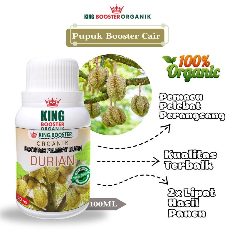 Jual Pupuk Booster Cair Durian (100ml) I pupuk organik pelebat durian I Tanah Tanaman | Shopee ...