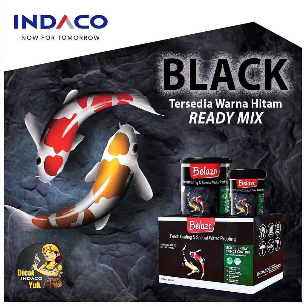 Jual CAT KOLAM IKAN SUPER ELASTIS BELAZO PONDS COATING AND SPECIAL ...