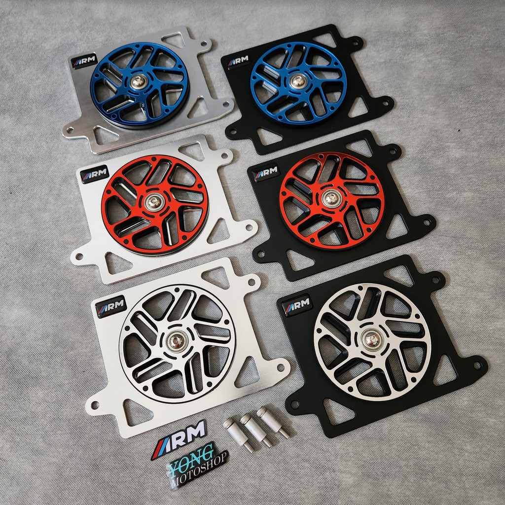 Jual COVER RADIATOR SPINER 3D TYPE CAKRA ARM ARUMI SPINNER | Shopee ...