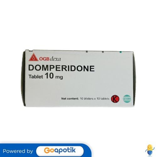 Jual Domperidone Ogb Dexa Medica 10 Mg Box 100 Tablet / Mual & Muntah | Shopee Indonesia