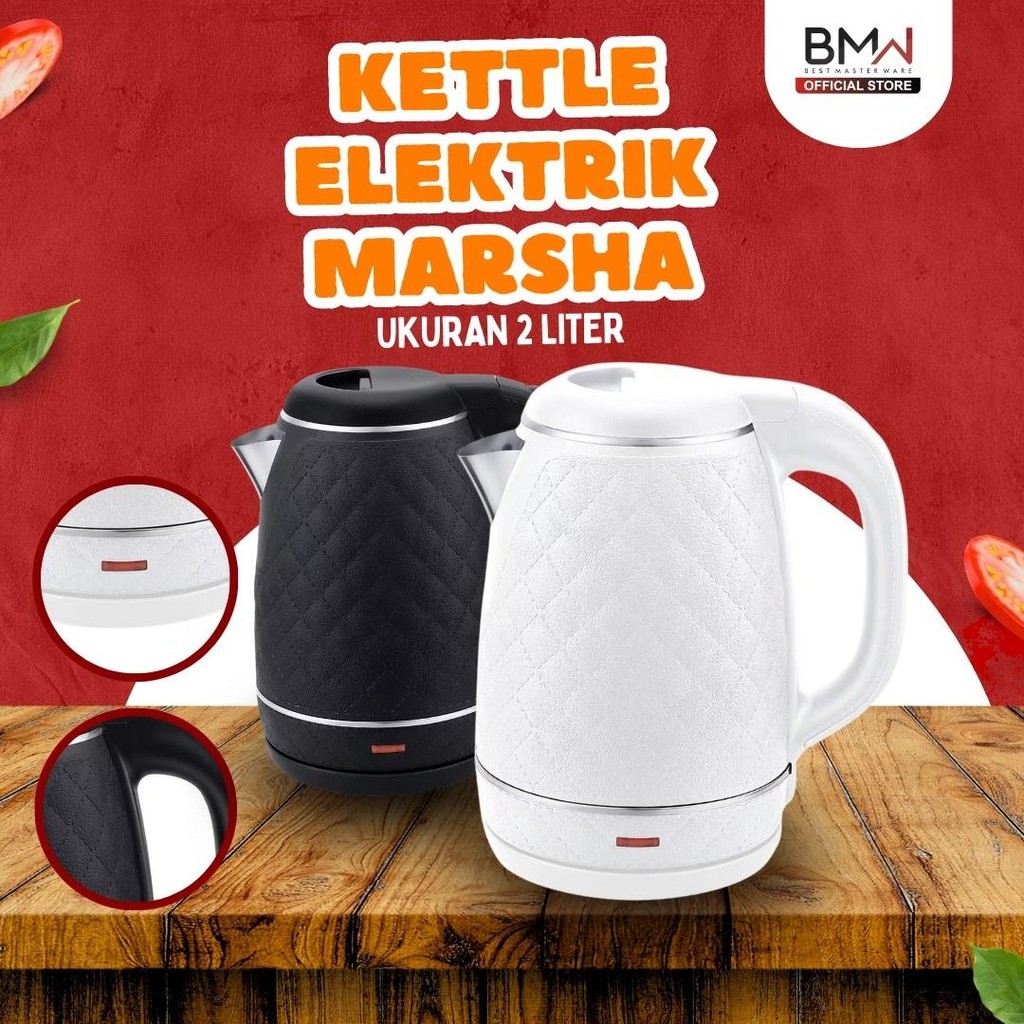 Jual BMW Kitchenware - Teko Pemanas Air Listrik Kettle Electric Marsha ...