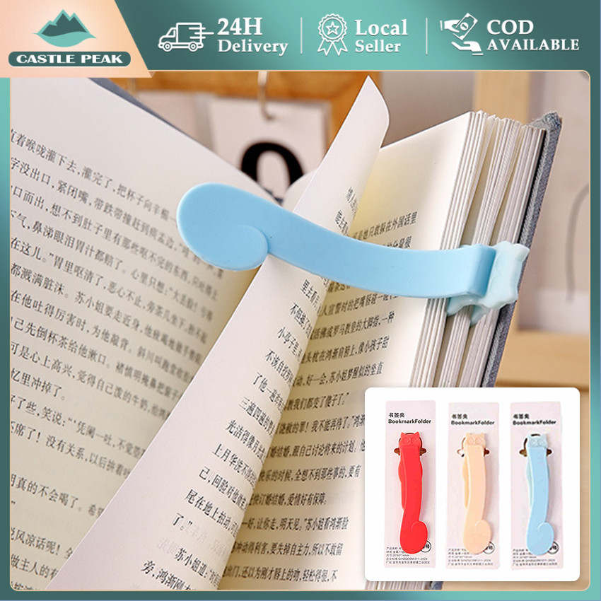 Jual Silicone Bookmark Clip Secara otomatis mengikuti Binder Divider ...