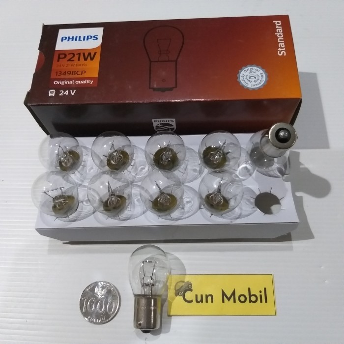 Jual BOHLAM SEN MUNDUR PHILLIPS ORIGINAL 13498CP 24V 21W KAKI 1 BESAR ...