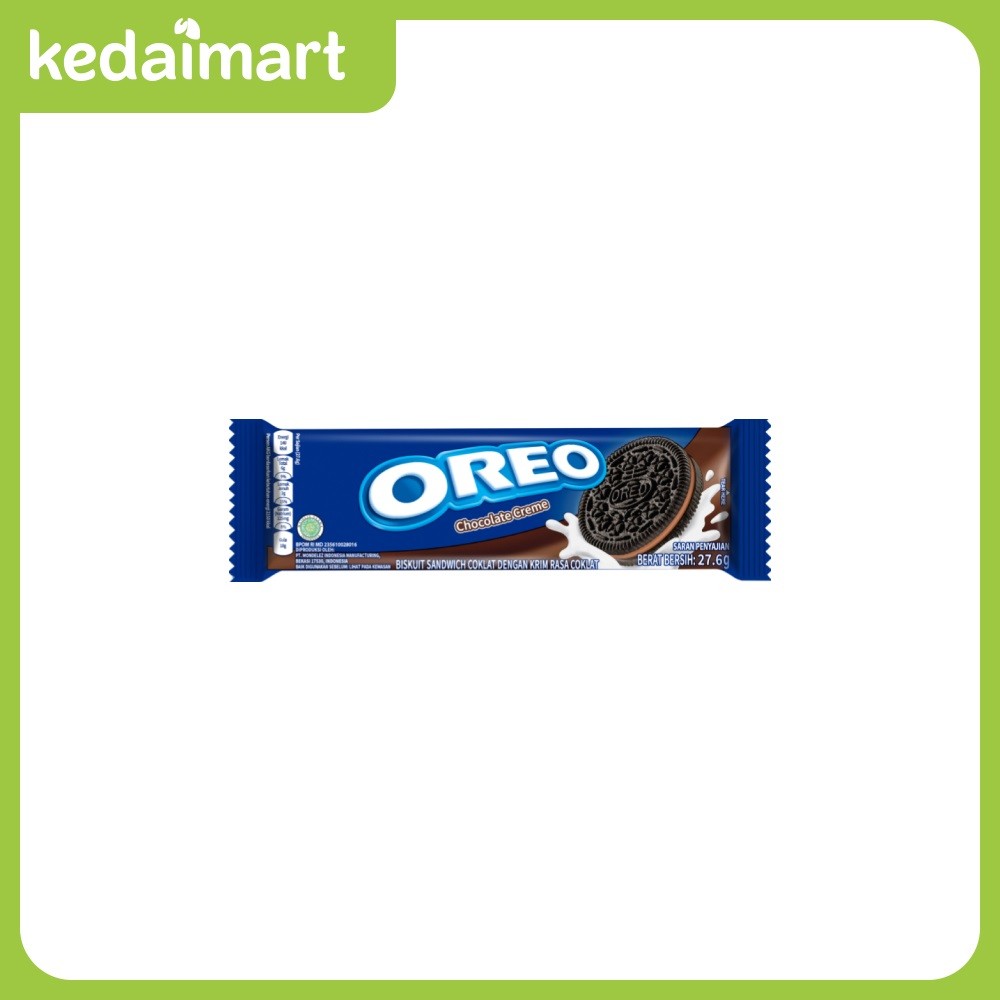 Jual Oreo Biskuit Cokelat 27.6 Gram | Shopee Indonesia