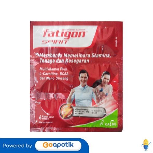 Jual Fatigon Spirit Strip 6 Kaplet | Shopee Indonesia