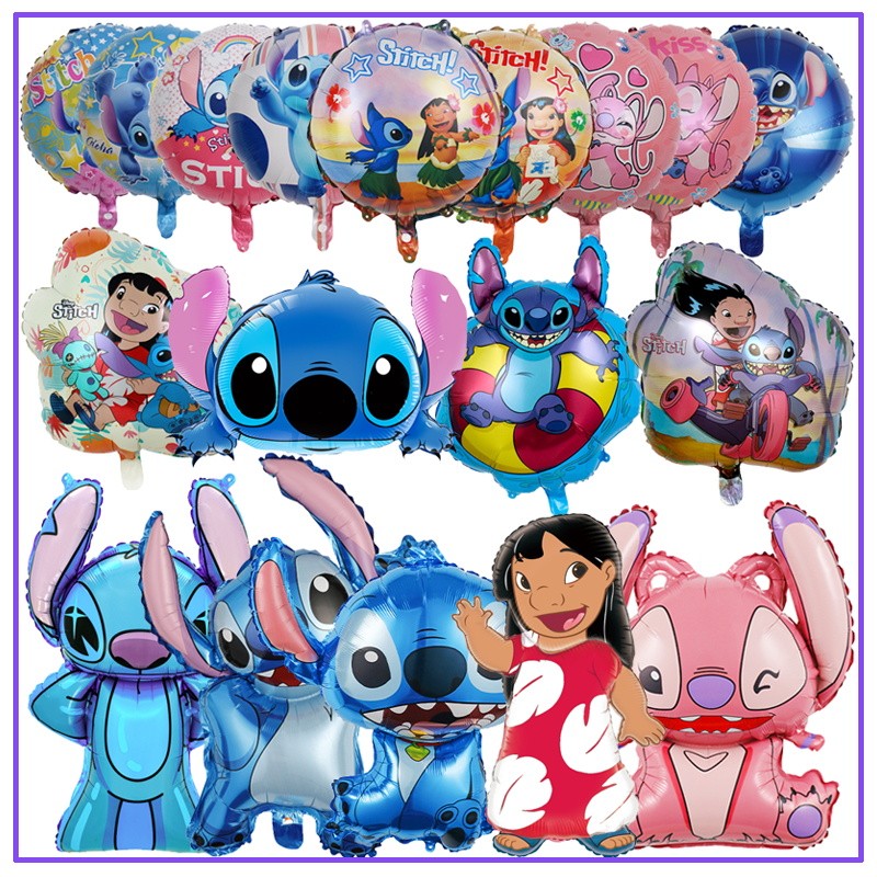 Jual 1PC Disney Stitch Birthday 3D Balloon Lilo&Stitch Them Party ...