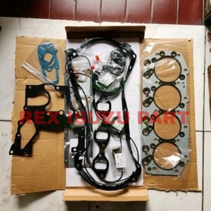 Jual Gasket packing paking overhaul SET Isuzu ELF engkel NHR55 NKR55 ...
