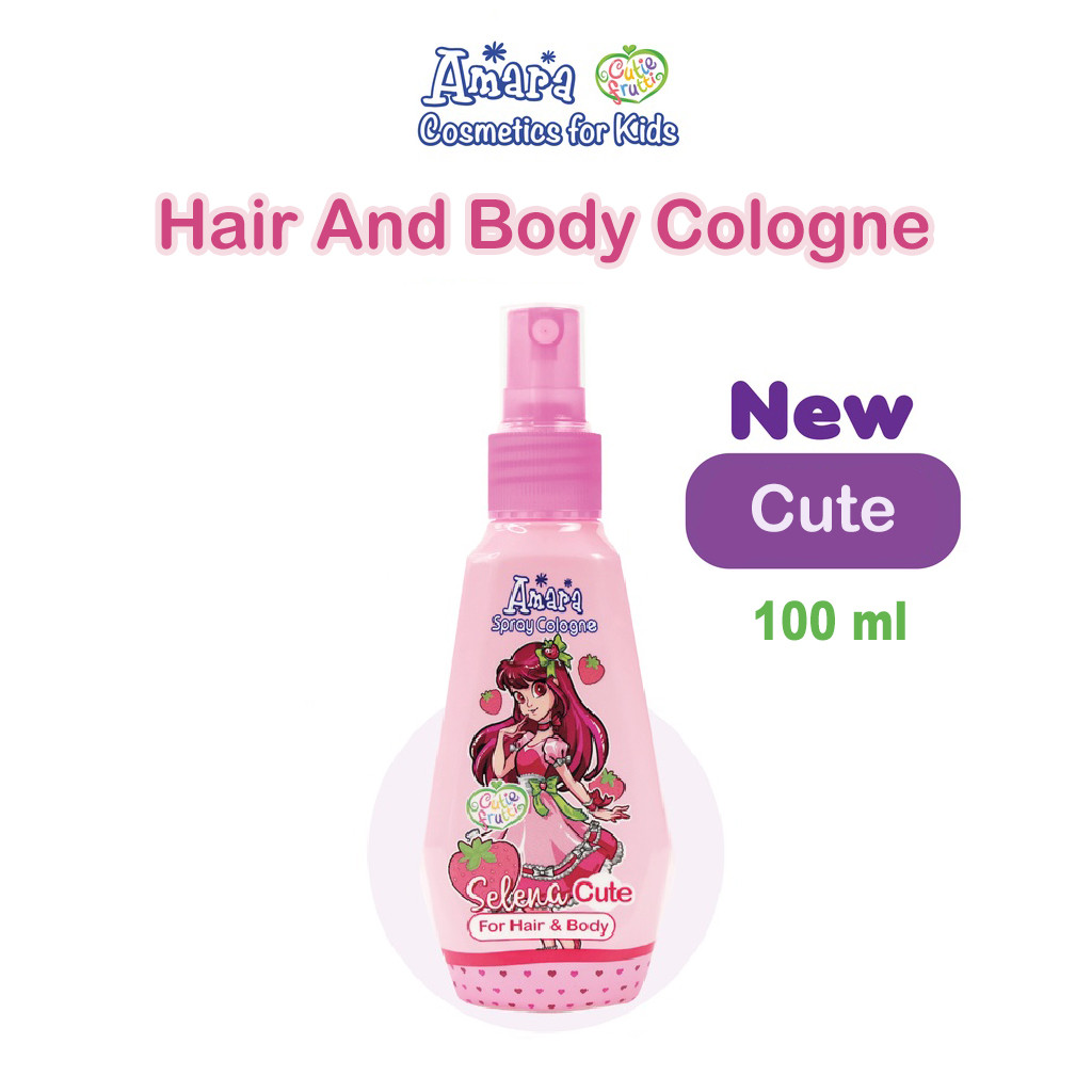Jual Amara Kids Spray Cologne Cute 100ml Parfum Anak Wangi Buah | Shopee Indonesia