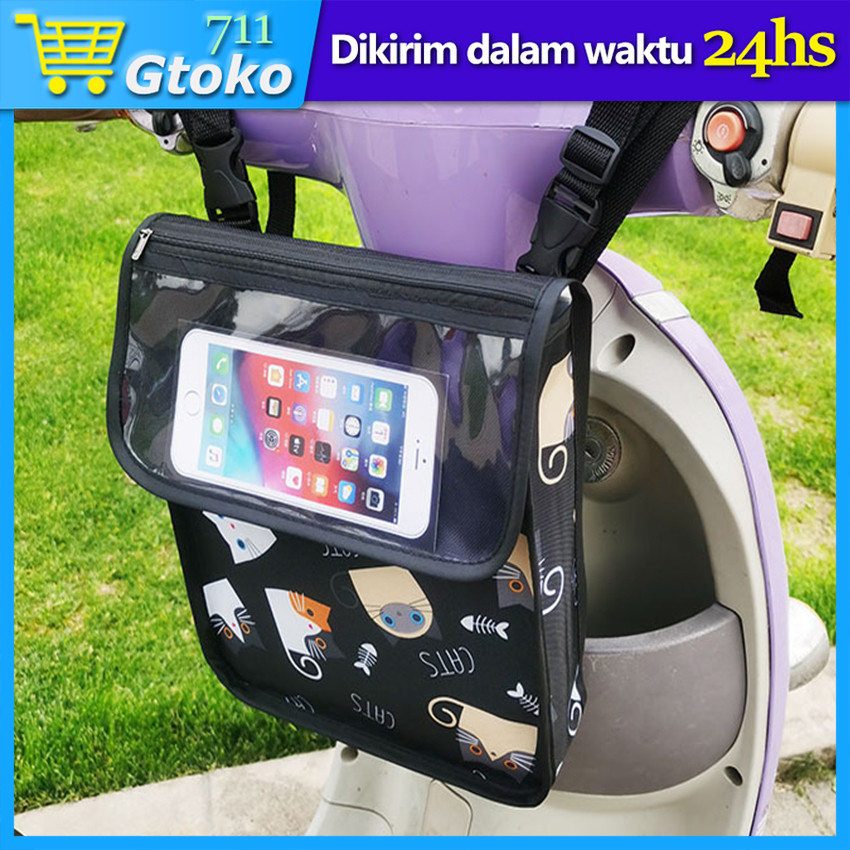 Jual Tas Sepeda Depan Stang Waterproof Sling Bag Organizer Travel Tas ...
